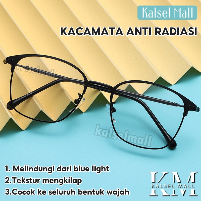 Jual Kacamata Frame Photochromic Fotokrom + Anti Radiasi 2 In 1 Wanita ...