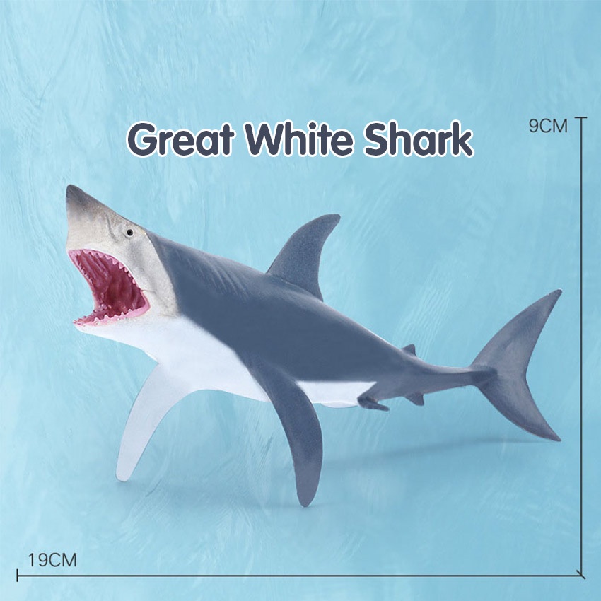 Jual Mainan Simulasi Ikan Paus / Hiu / Lumba-Lumba Figure Whale Mainan ...