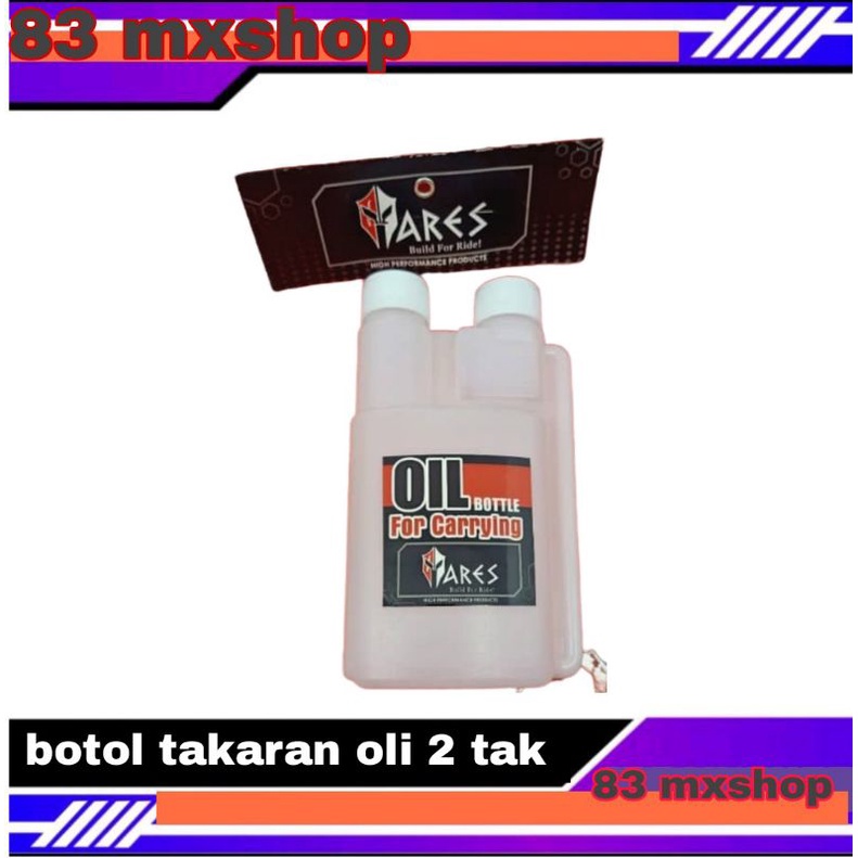 Jual BOTOL TAKARAN OLI SAMPING 2 TAK ARES ISI 250 ML | Shopee Indonesia