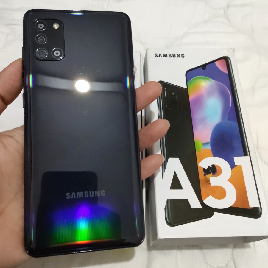 Jual SAMSUNG GALAXY A31 RAM 8/128GB SECOND FULLSET | Shopee Indonesia