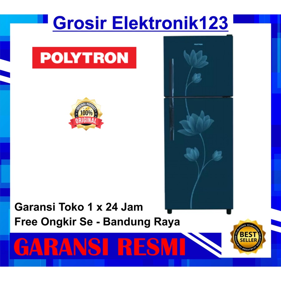 Jual Kulkas Polytron PRB 219 Lemari Es 2 Pintu | Shopee Indonesia