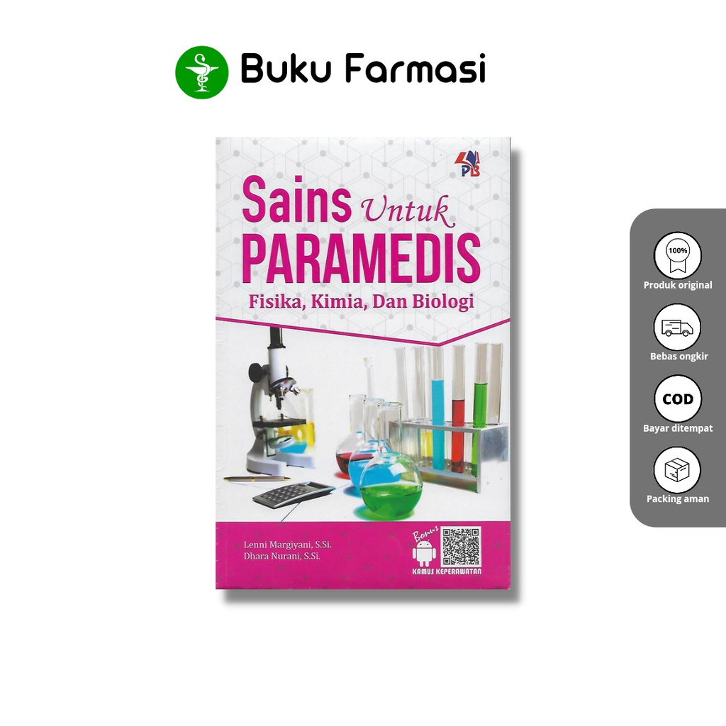 Jual Buku Farmasi : Sains Untuk Paramedis, Fisika, Kimia, dan Biologi | Shopee Indonesia