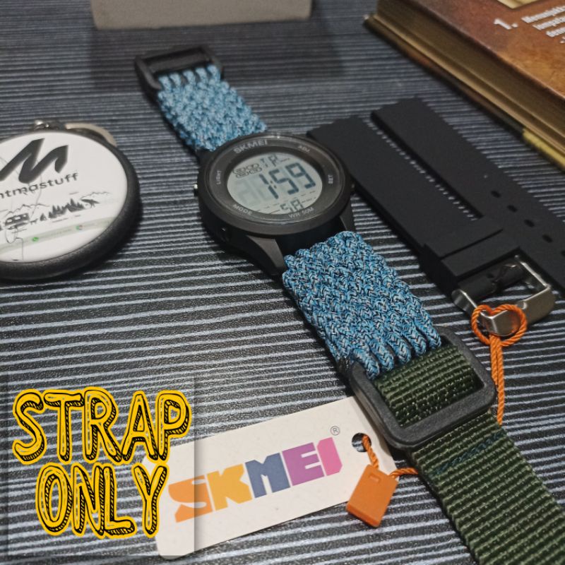 Jual Strap Jam Tangan Tali paracord 2mm / Strap Survival untuk Galaxy 3 ...