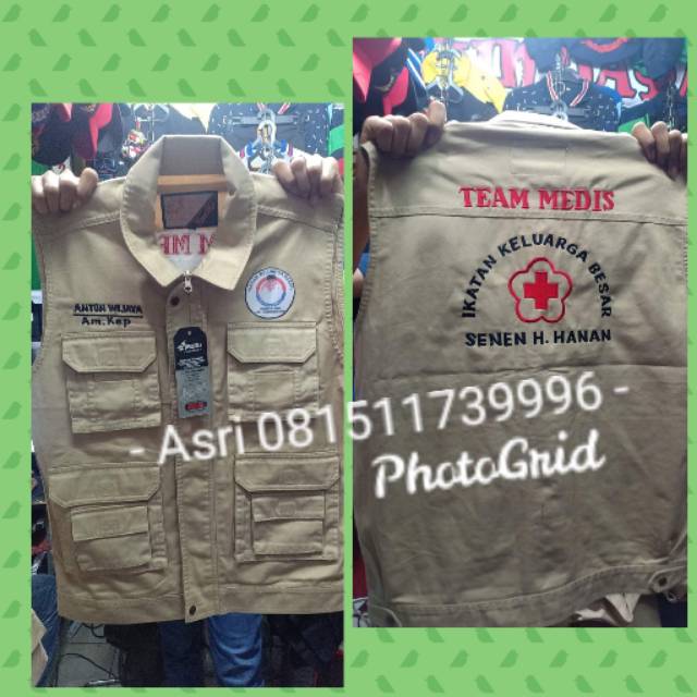 Jual Rompi tim medis#rompi team medis kanvas | Shopee Indonesia