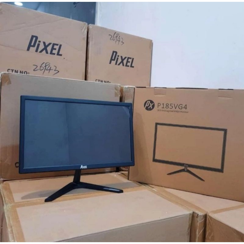 Jual LCD MONITOR 18,5" PIXEL (BARU) GARANSI 1 TAHUN | Shopee Indonesia
