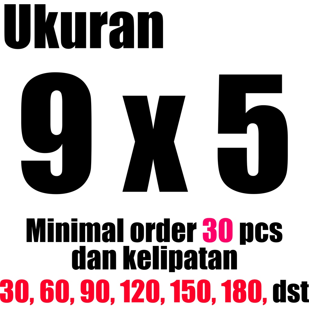 Jual CETAK STIKER LABEL OLSHOP MAKANAN MINUMAN MURAH SUDAH CUTTING ...