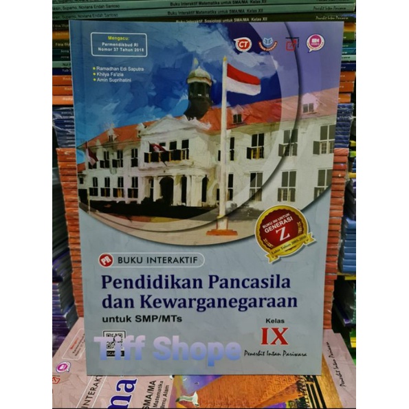 Jual Buku lks pr interaktif pendidikan pancasila, ppkn kelas IX,9 tahun 2022 kurikulum merdeka ...