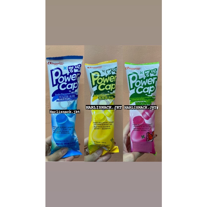 Jual BINGGRAE POWER CAP RASA SODA / SEMANGKA / BANANA | Shopee Indonesia