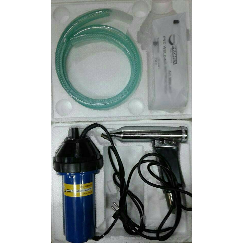 Jual alat las PVC / mesin las plastik PROHEX GERMANY ~50- 650C | Shopee ...
