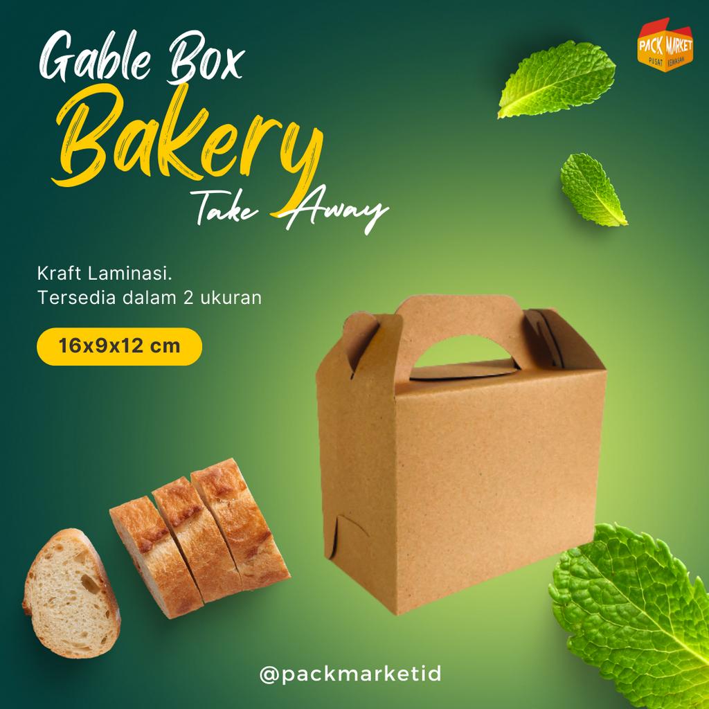 Jual Gable Box / Box Eco Paper Laminasi (1 pak isi 10pc) | Shopee Indonesia
