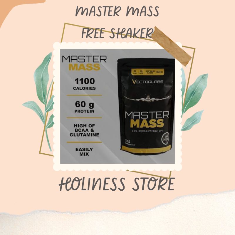 Jual VECTORLABS MASTER MASS GAINER 2 LBS SUSU WHEY PROTEIN ISOLATE ...