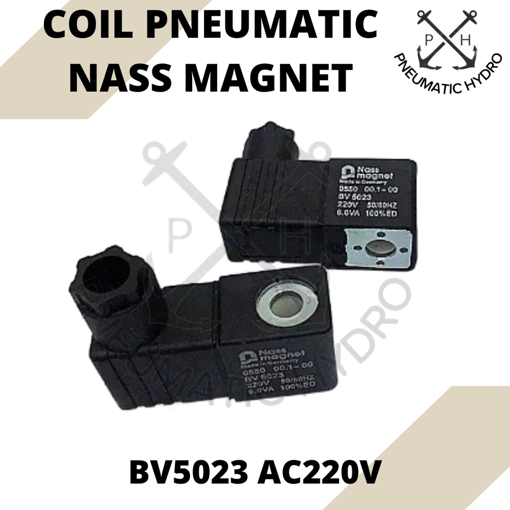 Jual Coil pneumatic Nass Magnet BV5023 AC220V | Shopee Indonesia