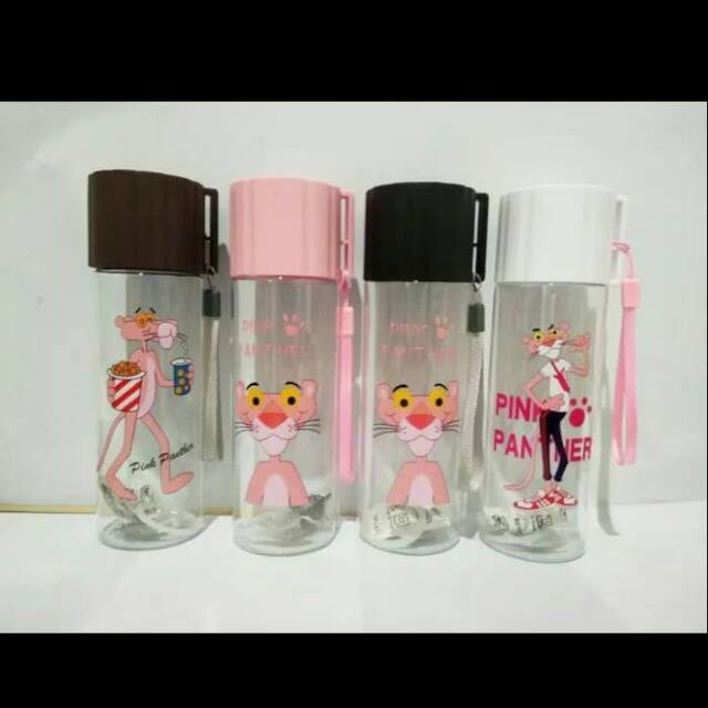 Jual Botol Minum Pink Panther 600 ml | Shopee Indonesia