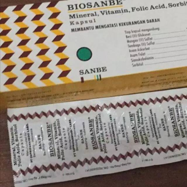 Jual Biosanbe capsul /strip | Shopee Indonesia
