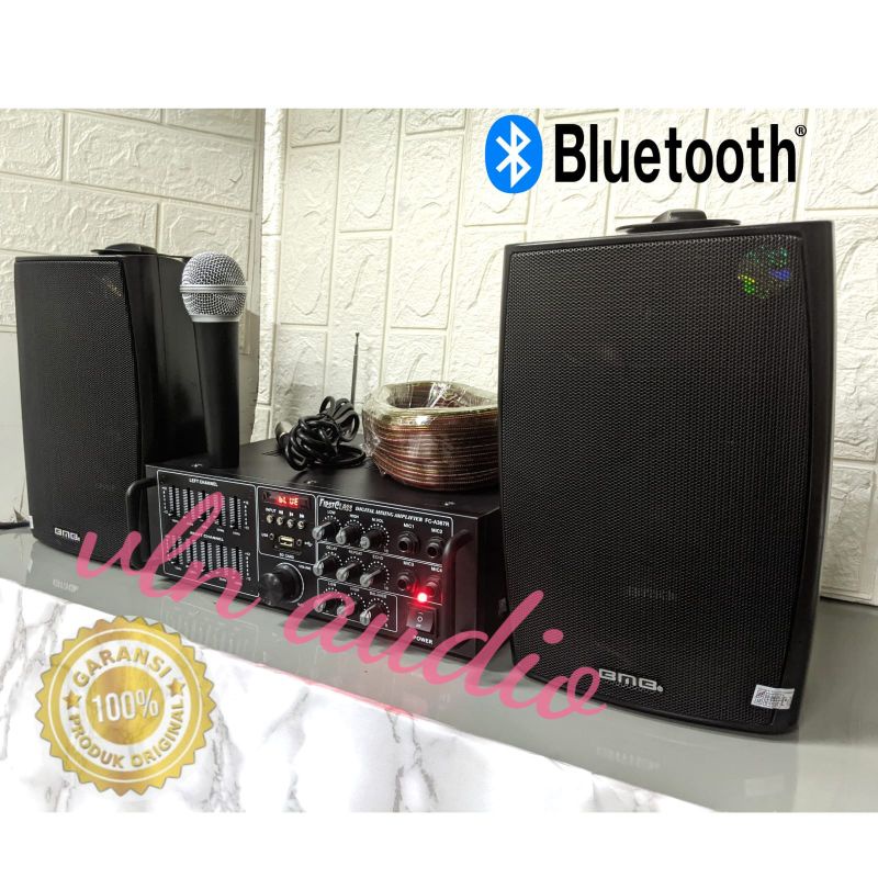 Jual paket sound system speaker BMB 5IN + ampli mini USB BLUETOOTH MP3 ...