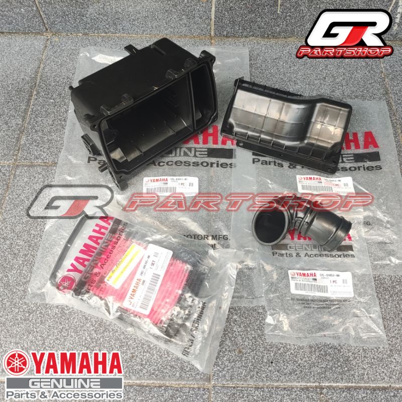 Jual BOX FILTER UDARA SET 4 BAGIAN MIO KARBU SPORTY SMILE ORI YGP ...