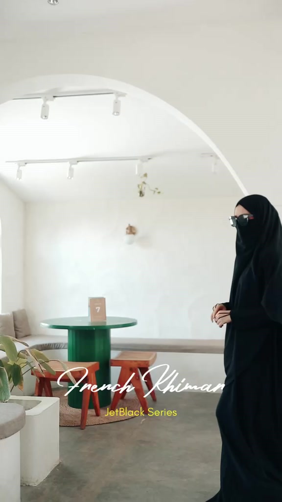 Jual Ziyah.Id - French Khimar Cadar Wanita Series Hitam Jet Black Jumbo ...