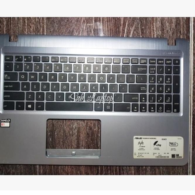 Jual Model Terkini D6GTA Keyboard Normal Top case Frame Keyboard Asus ...