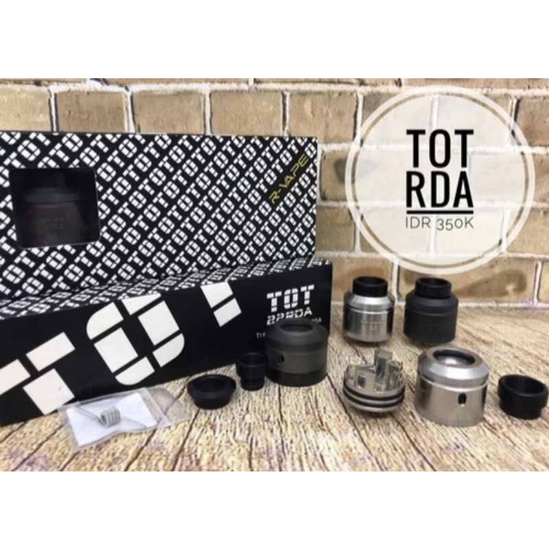 Jual TOT RDA 22mm by Rvape x Cikini | Shopee Indonesia