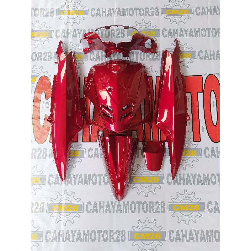 Jual full sett full body halus Mio lama / Mio sporty Warna Merah Maroon ...