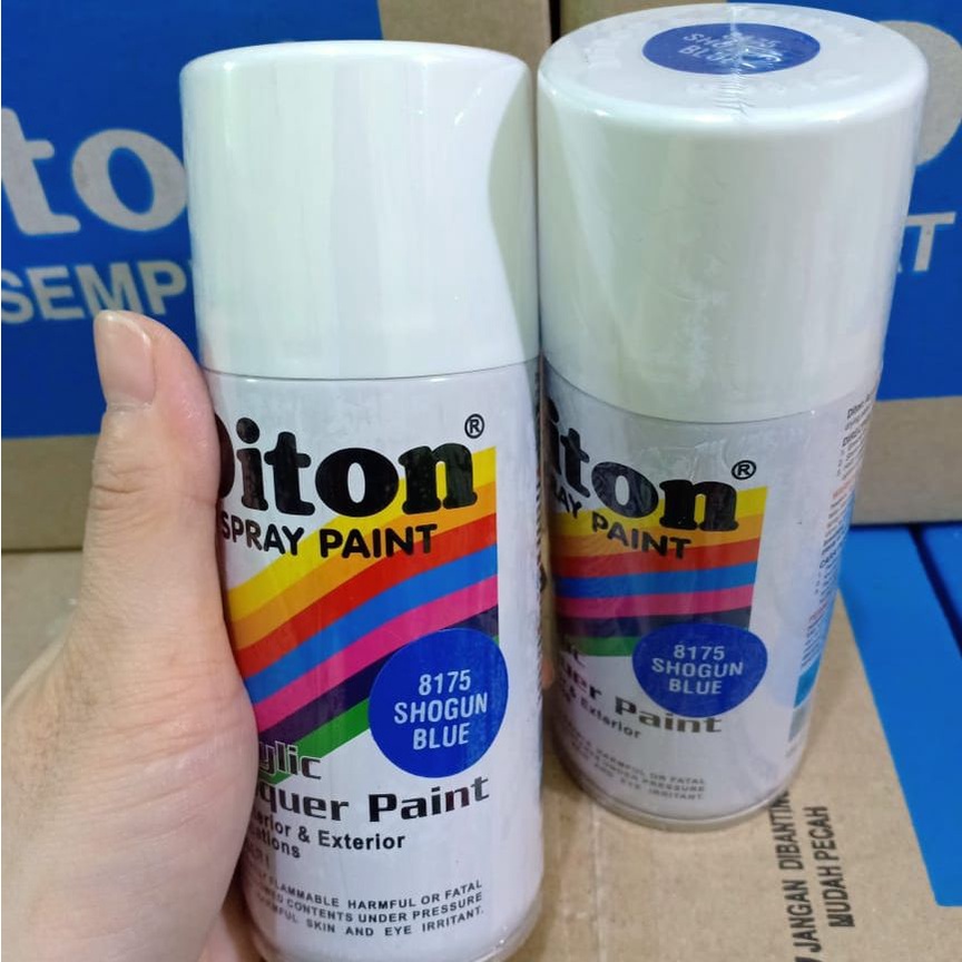 Jual DITON Spray Paint Acrylic Lacquer Paint Pilox Cat Semprot - 8175 ...