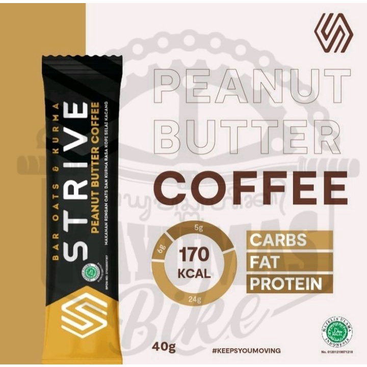 Jual STRIVE ENERGY BAR OATS DAN KURMA 40g | Shopee Indonesia