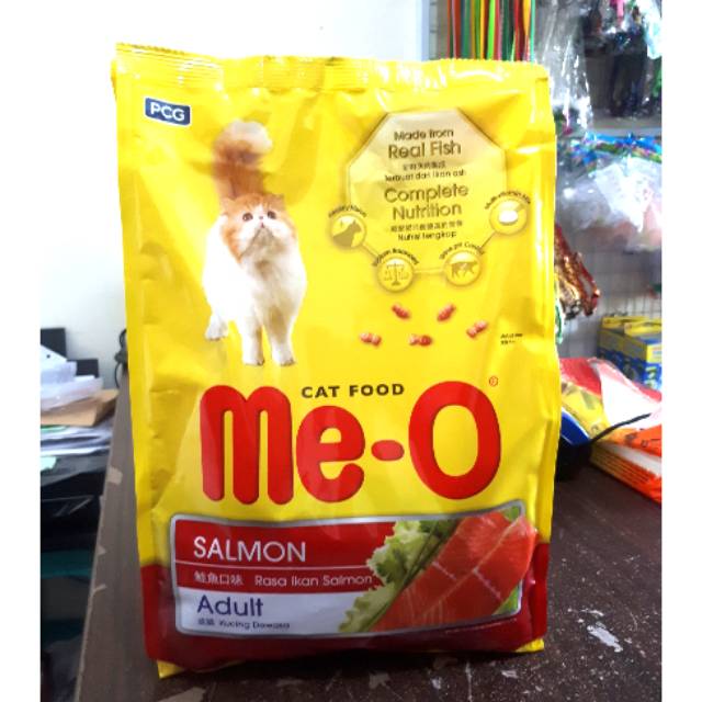 Jual Meo salmon adult 1.1kg /makanan kucing Me-O salmon cat food 1.1kg ...