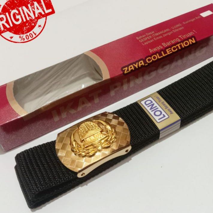 Jual Model baru - Sabuk loind KORPRI PNS motif catur Original ikat pinggang loind KORPRI PNS ...