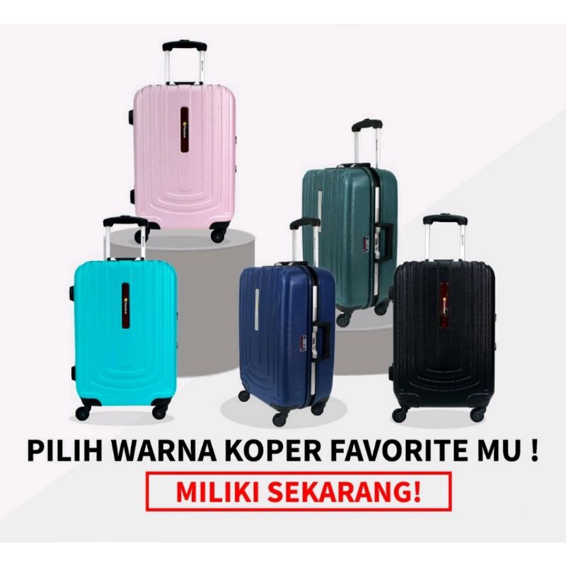 Jual koper merek president original 24 inch. bahan polycarbonate ...