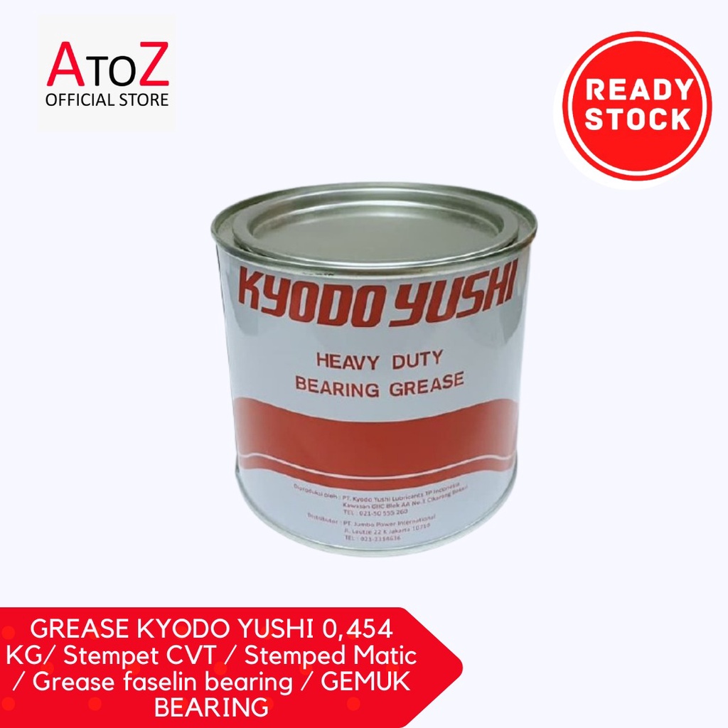 Jual GREASE KYODO YUSHI 0,454 KG/ Stempet CVT / Stemped Matic / Grease ...