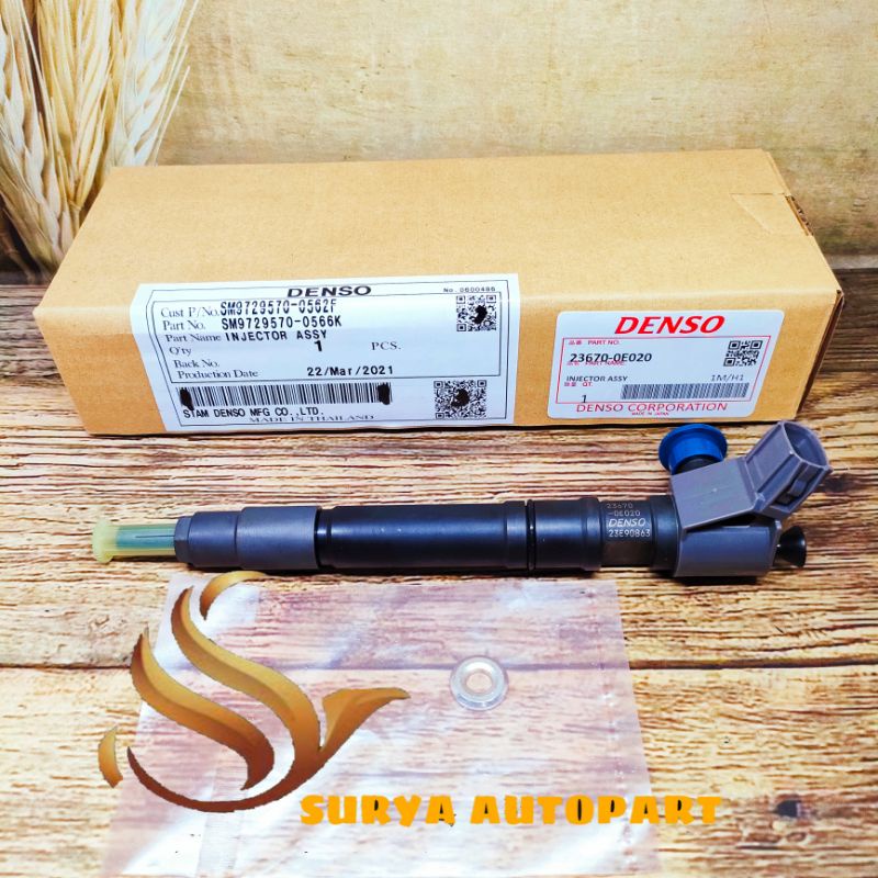 Jual NOZZLE INJECTOR ASSY TOYOTA HILUX REVO DIESEL 2GD 2400CC ASLI ...
