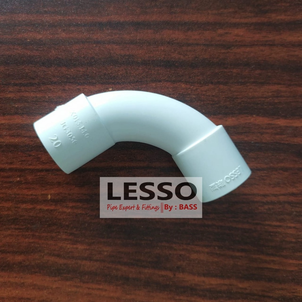 Jual Elbow Long 90* Conduit Lesso 20mm 1/2" Long Sweep Bend Fitting ...