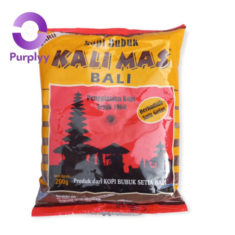 Jual KOPI BUBUK KALI MAS BALI 200GR|KOPI BUBUK KALIMAS | Shopee Indonesia