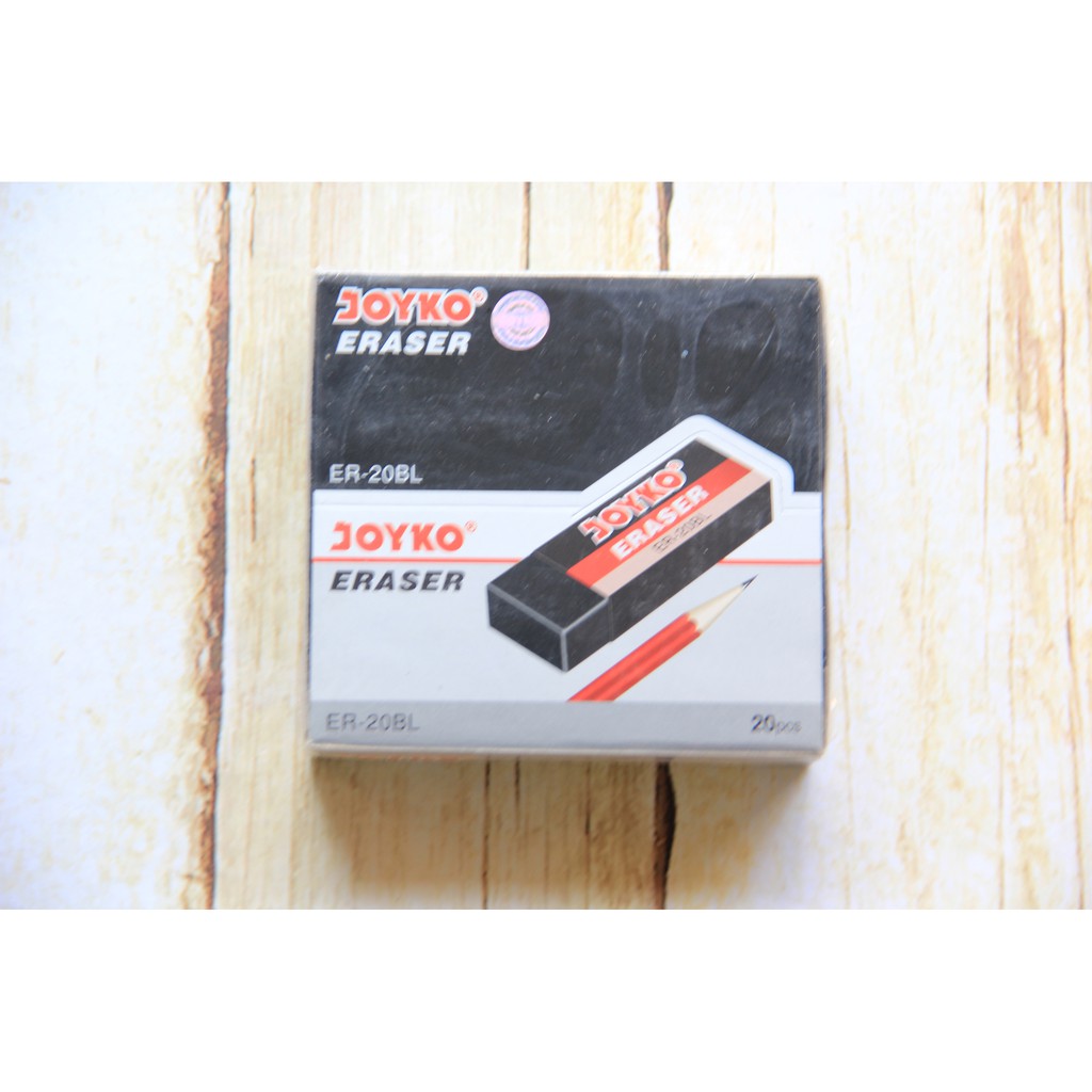 Jual Penghapus Joyko Hitam Besar [20 PCS] | Shopee Indonesia