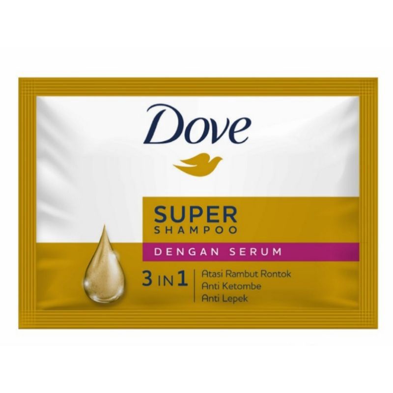 Jual Dove Shampo 1 kemasan Rencengan isi 12 pcs | Shopee Indonesia