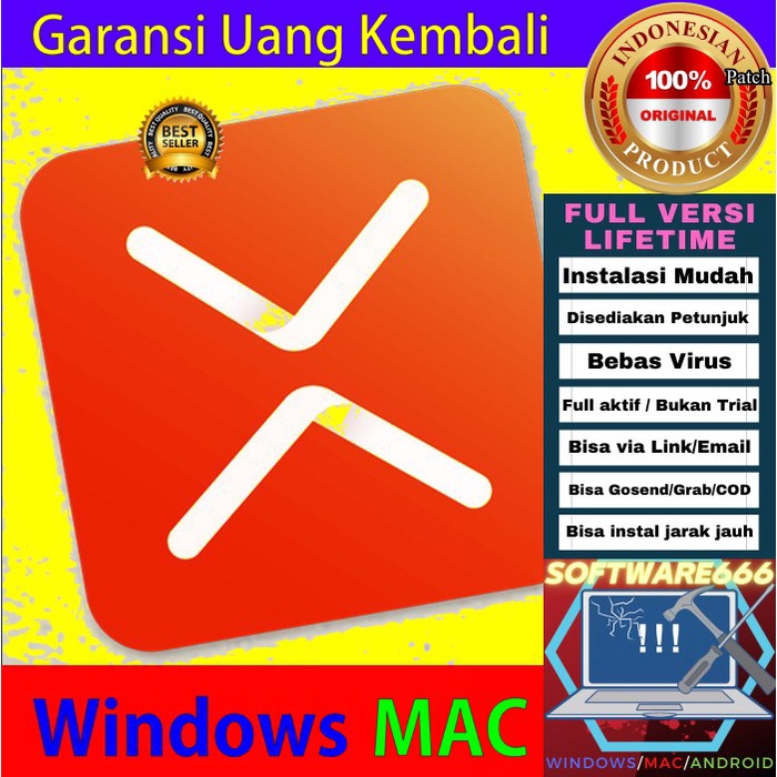 Jual XMind ZEN 9 Mind Mapping / Brain Storming FULL VERSION [Windows ...