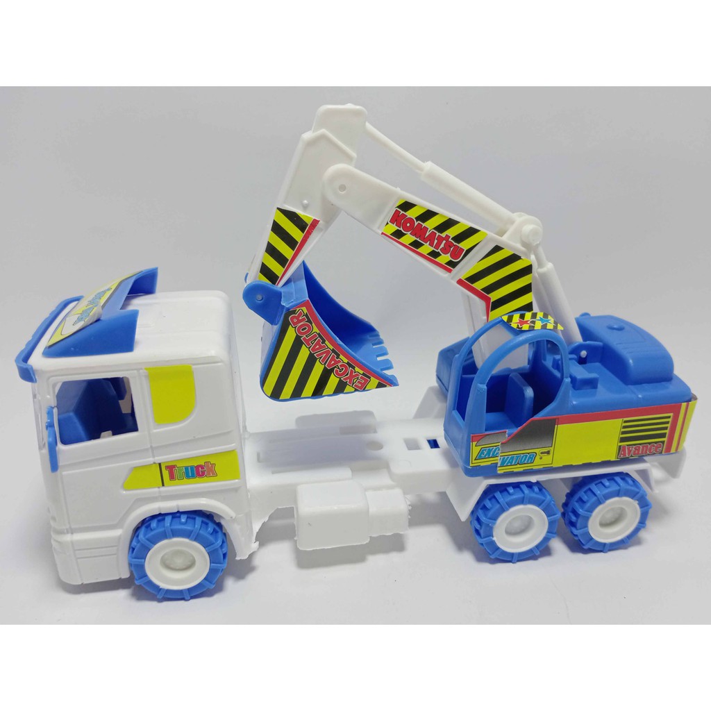 Jual MAINAN MOBIL BEGO Truk Konstruksi / Truk Exavator / Truk Cakruk ...
