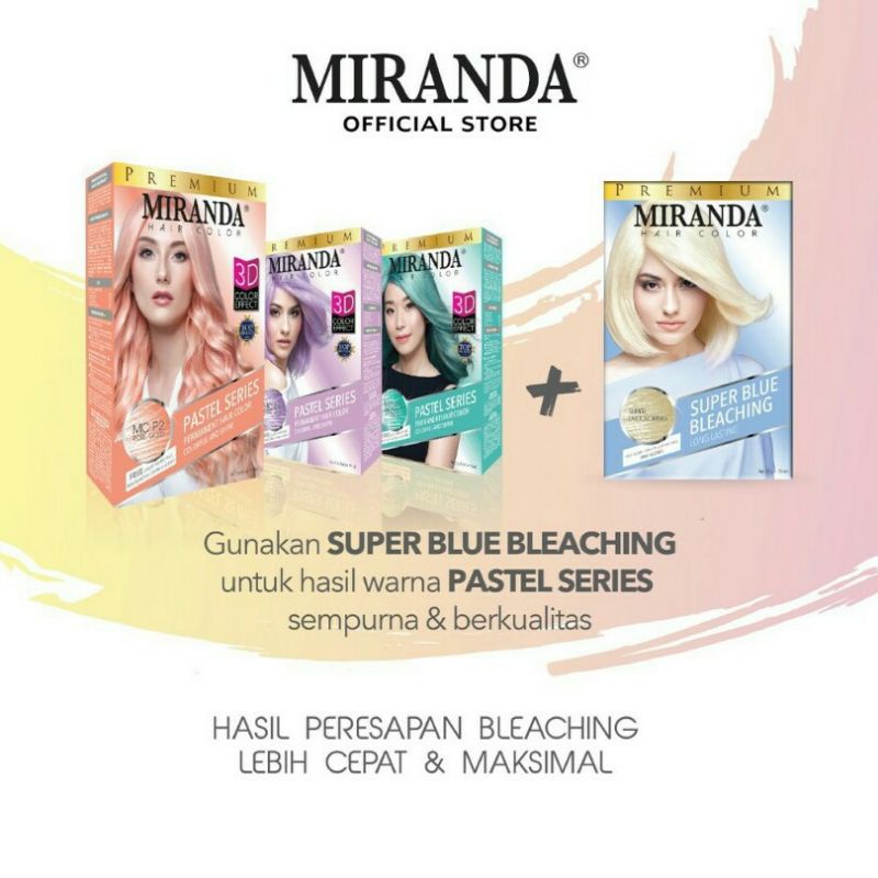 Jual Miranda Color Pastel Series 3D Color Effect | Shopee Indonesia