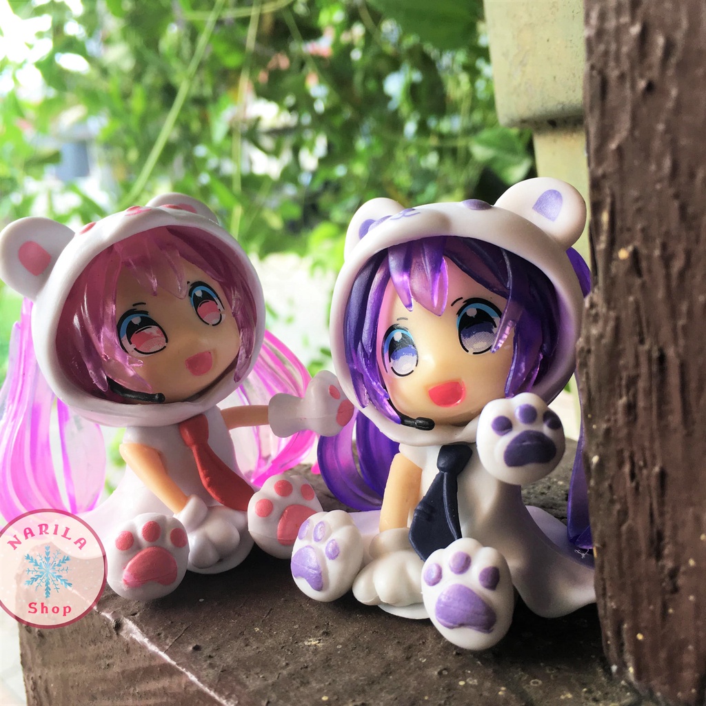 Jual Action figure Hatsune Miku Vocaloid Anime Cute Chibi Animal ...