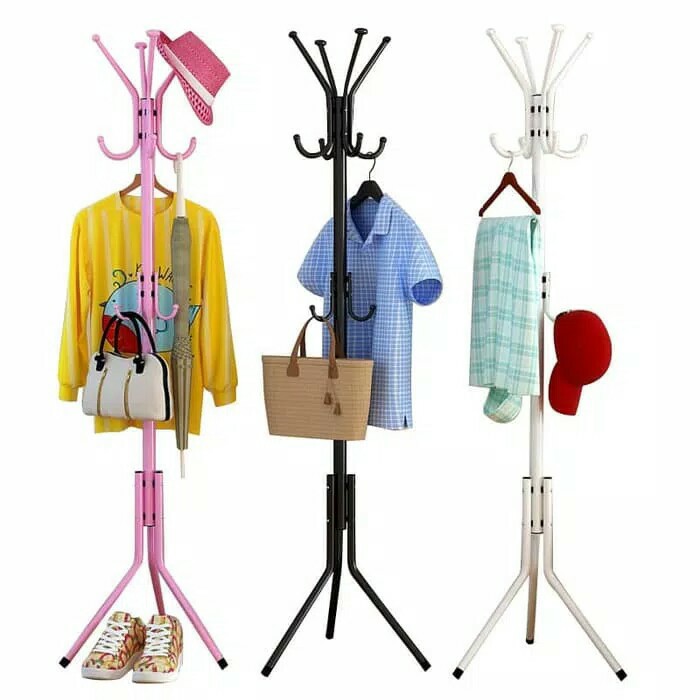 Jual STAND HANGER / Gantungan Berdiri / Hanger Gantungan Baju Tas ...