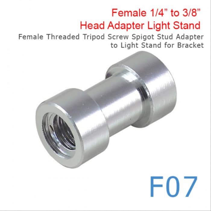 Jual Spigot Screw Adapter 1/4" & 3/8 Female Studio | Shopee Indonesia