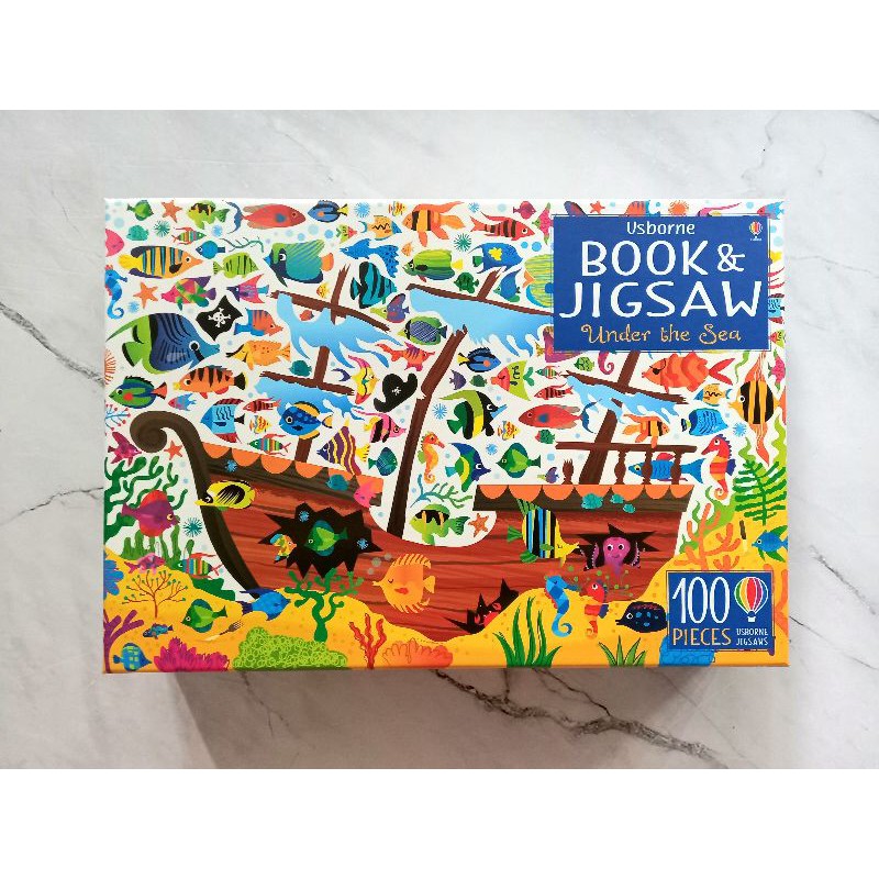 Jual Book & Jigsaw Under the Sea | Shopee Indonesia