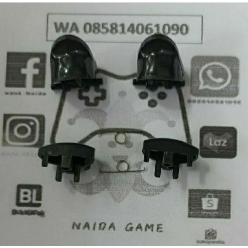 Jual TOMBOL R1 R2 L1 L2 STICK PS4 PCB DOUBLE / TOMBOL R L STIK PS4 CUH ...