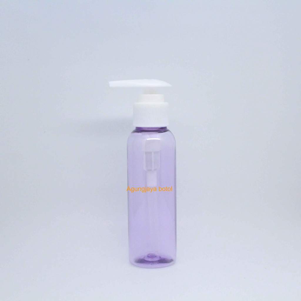 Jual Botol Pet 100 Ml Br Ungu Tutup Pump Lotion / Botol Plastik / Botol Tutup Pump Lotion ...