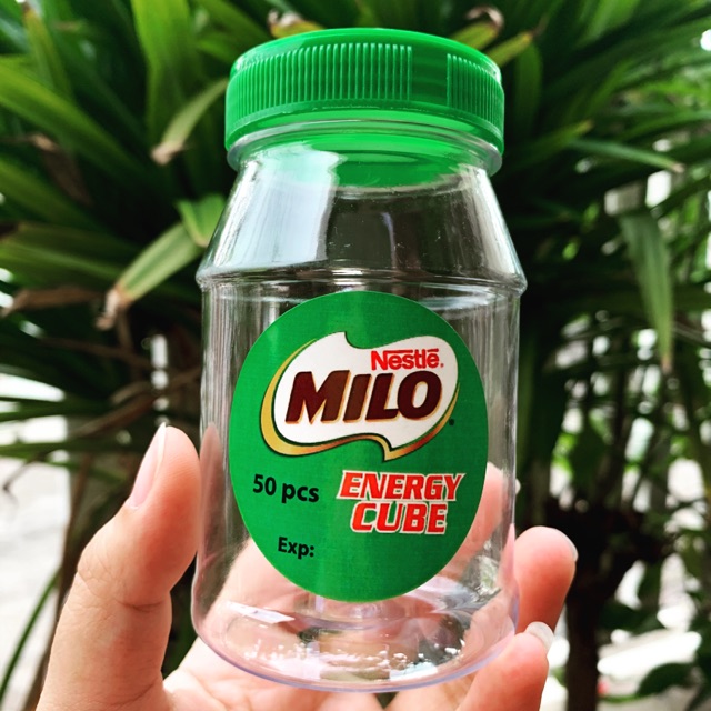 Jual Botol Kemasan Milo Cube dalam Botol + Sticker | Shopee Indonesia