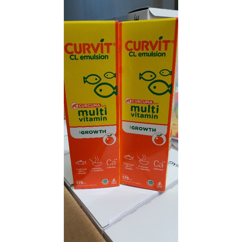 Jual Curvit CL emulsion 175ml Kemasan Baru | Shopee Indonesia