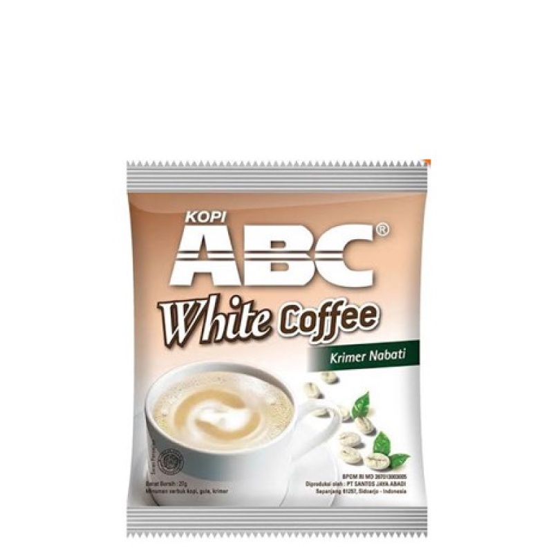 Jual ABC White Coffe Krimer Nabati 10 x 27 gr | Shopee Indonesia