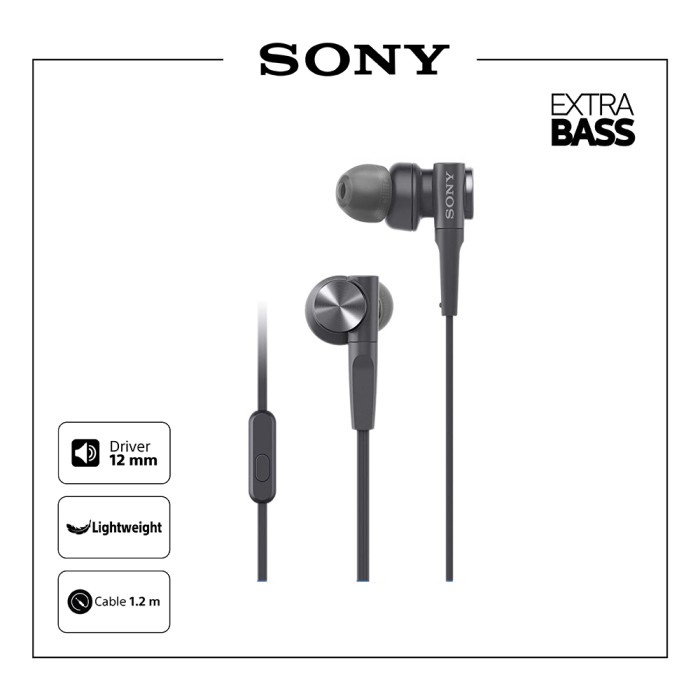 Jual Sony Mdr-Xb55Ap Extra Bass Earphone / Xb55Ap / Xb-55Ap / 55Ap ...