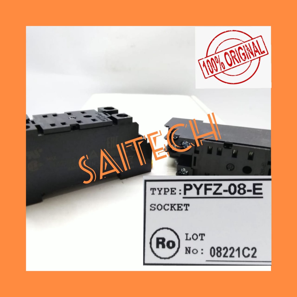 Jual Socket Relay Omron MY2 PYFZ-08-E PYFZ 08E PYF-08AE PYF08E | Shopee ...