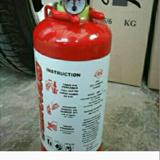 Jual Tabung pemadam apar isi bubuk CHIMIKAL POWDER ukuran 1 kg | Shopee ...